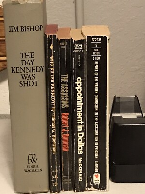JFK Assassination Books Lot of 5 Includes First Editions | eBay