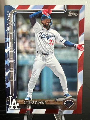 2025 Topps Series 1 - Teoscar Hernandez #176 Independence Day /76 for ...