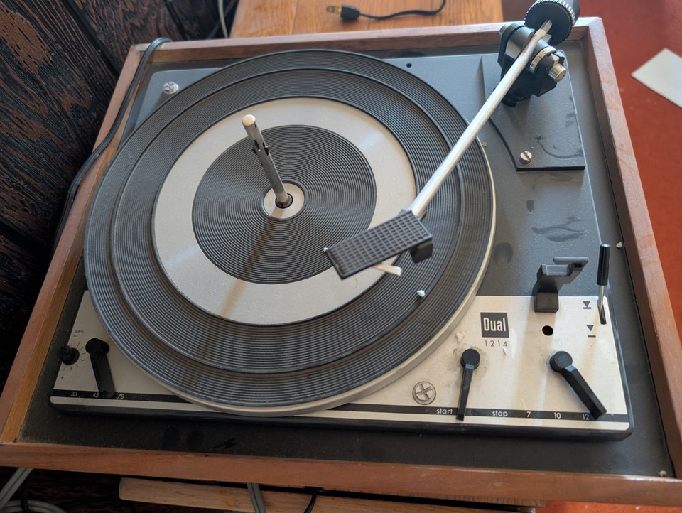 Vintage United Audio Dual 1215 Turntable W/ Walnut Base | eBay