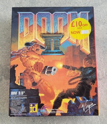 Doom II, Big Box PC Game, IBM 3.5" Disk, MS-DOS | eBay UK