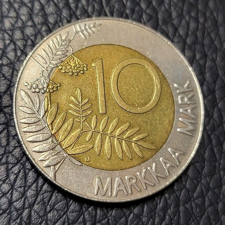 1993 Finland 10 Markkaa Coin | eBay