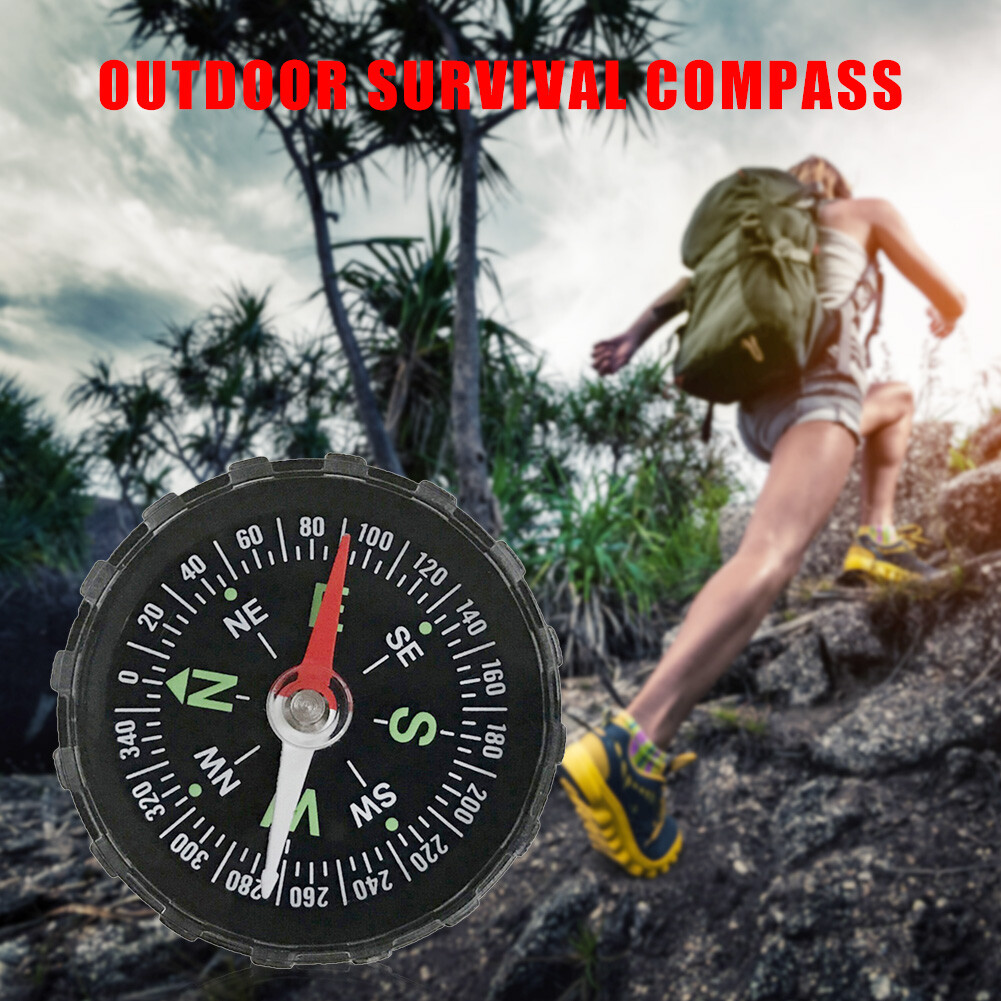 Pocket Outdoor Camping Hiking Compass Guider Survival Navigation ...