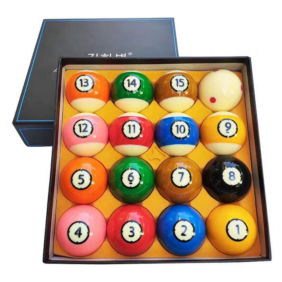 Auspicious Star Black KingKong Phenolic Resin Billiard Pool Ball Set 2 ...