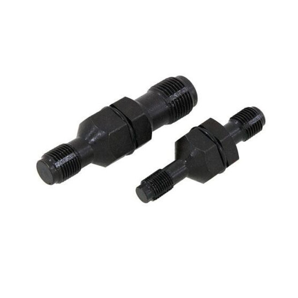2PCS Spark Plug Thread Insert Tap Repair Tool M10*1.0/M12*1.25 M14*1.5 ...