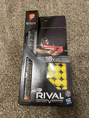 Nerf Rival 12 ROUND MAGAZINE with 18x High-Impact Rounds Hasbro B1594 ...