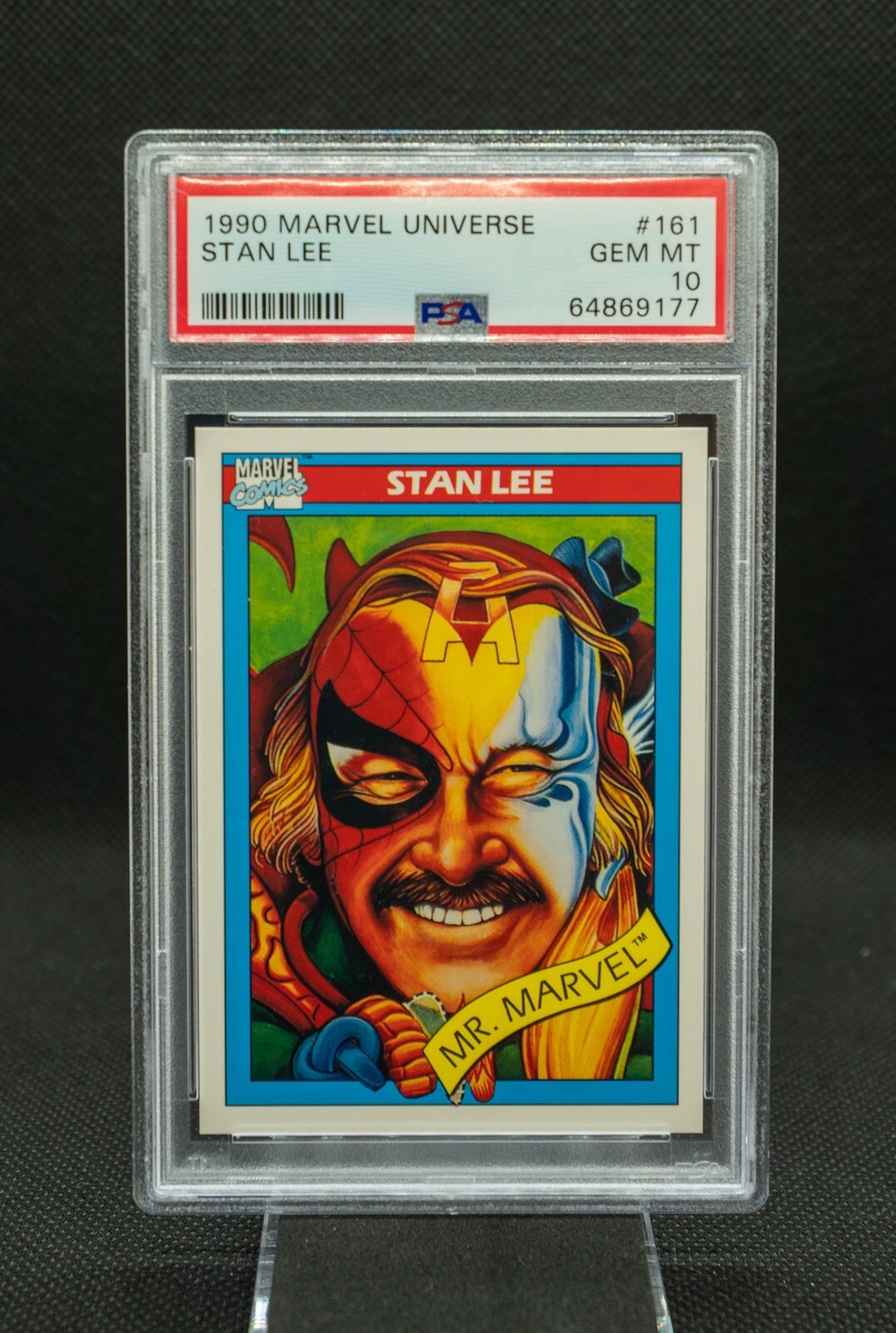 1990 Impel Marvel Universe Series 1 Stan Lee #161 PSA 10 GEM MINT 🔥🔥💎💎 ...