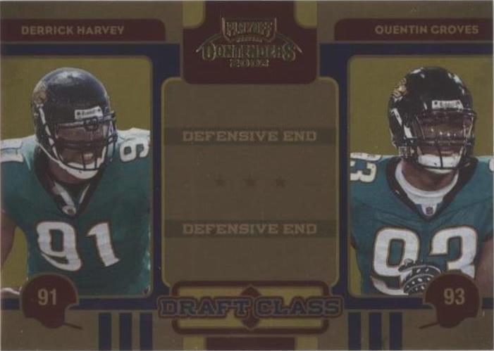 2008 Playoff Contenders - Draft Class Derrick Harvey, Quentin Groves ...
