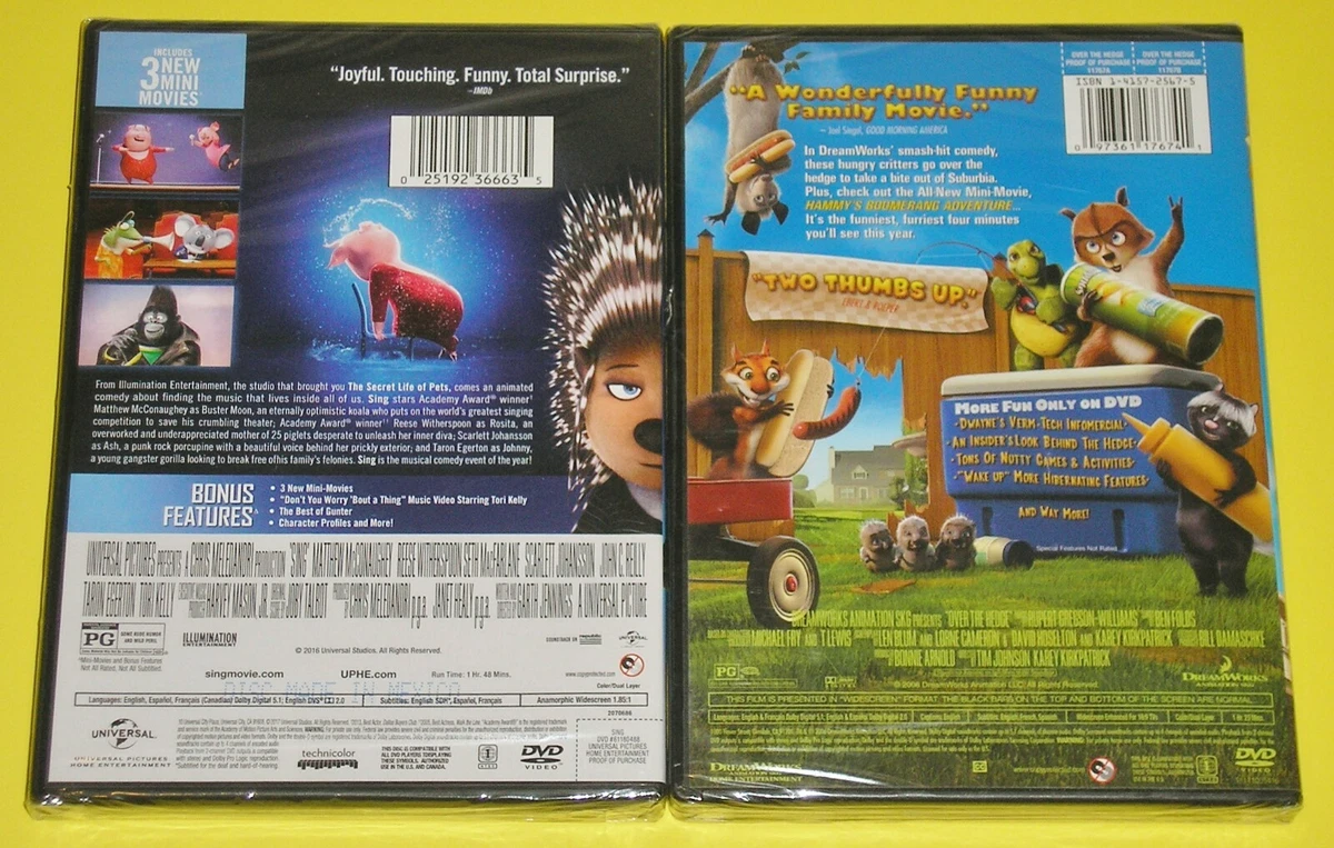 Over The Hedge Dvd Ebay