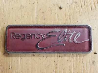 Oldsmobile Regency Elite Emblem | eBay