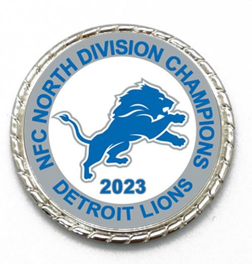 Tribute Coin Detroit Lions NFC North Divisions Champions 2023 90 ...