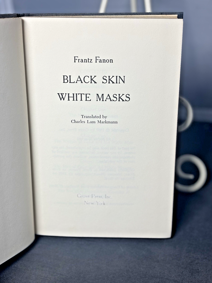 Black Skin White Masks Frantz Fanon 1967 Second Printing Grove Press ...