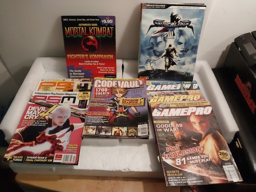 Lot Of Gaming Books & Magazines Cheats, Codes, Techniques, And More | eBay
