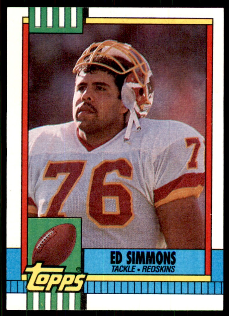1990 Topps Ed Simmons Football Cards #134 | eBay