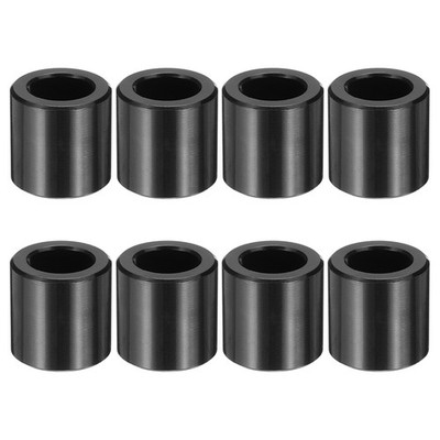 8pcs M8 Aluminium Spacers, M8 IDx1/2" ODx1/2" Length, Black | eBay