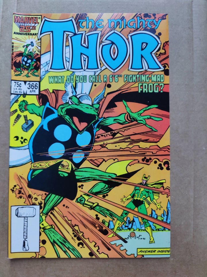 Thor 364 365 366 1st Appearance Throg Frog FN To FN/VF Lot Of 3 ...