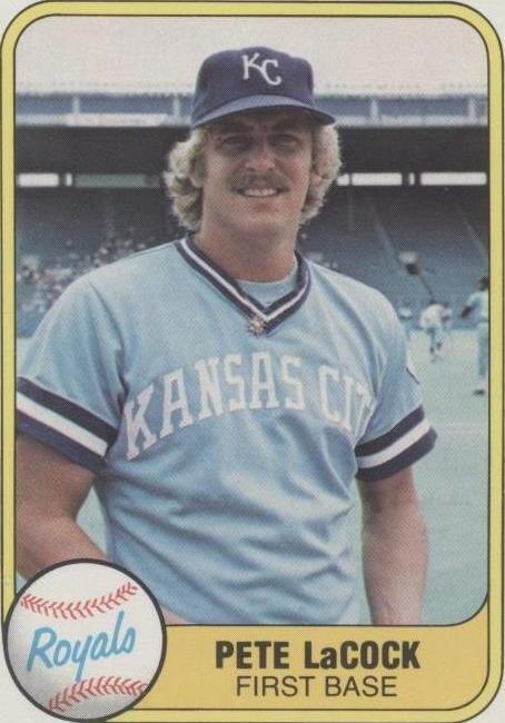 1981 Fleer - Pete LaCock #47 for sale online | eBay