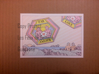 HUMOUR COURRIER LETTRE PAR AMOUR illustration KAILHENN carte postale ...