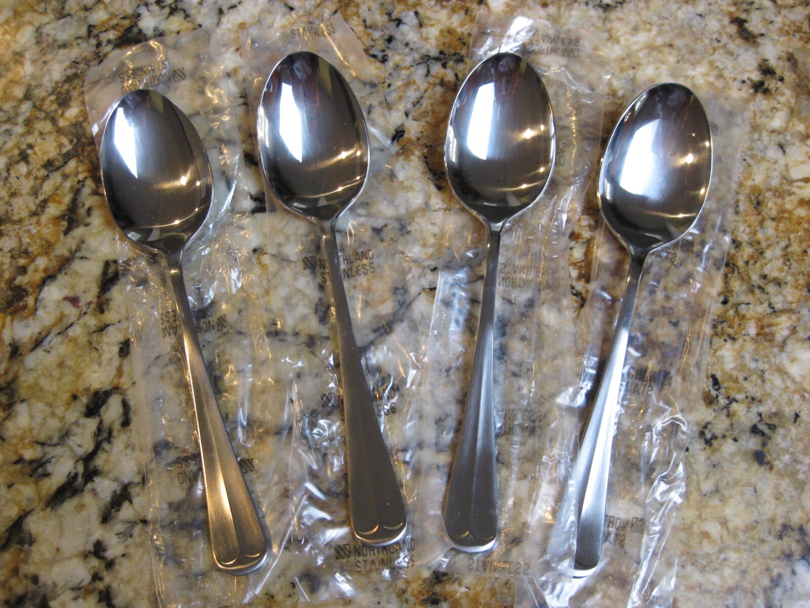 NORTHLAND SET OF 4 POST ROAD SOUP SPOONS NEW IN ORIGINAL SLEEVES. | eBay