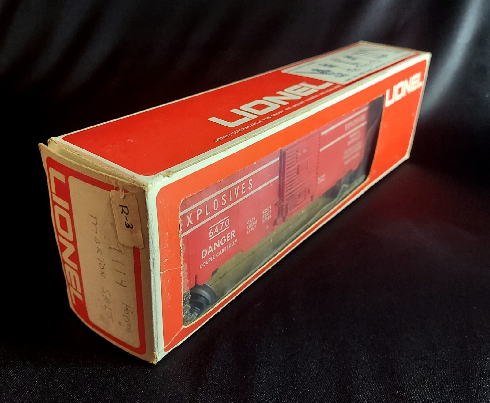 Vintage Lionel O Scale Explosives Danger Explosives Box Car 6470 / J5 ...