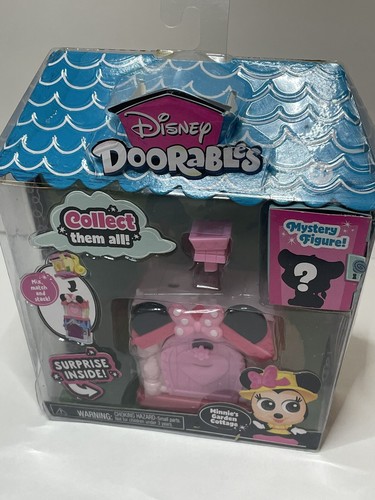 New Disney Doorables Mini Playset Minnie Mouse Garden Cottage w ...
