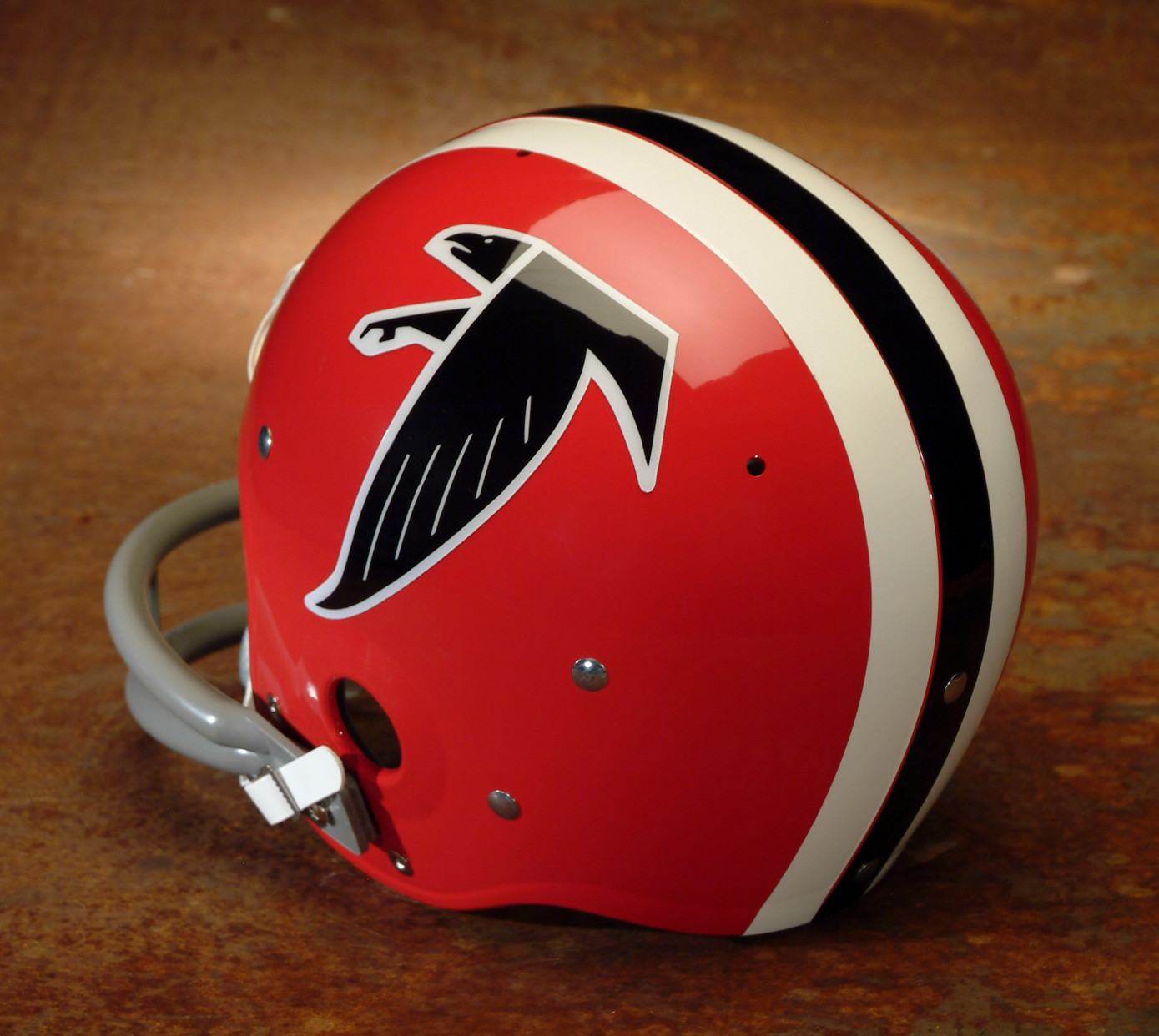 Atlanta Falcons style NFL Vintage Suspension Football Helmet - STEVE ...