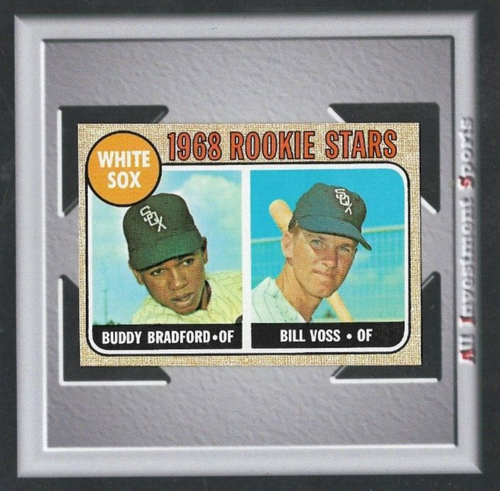 1968 Topps BUDDY BRADFORD BILL VOSS #142 NM-MT **Chicago White Sox ...