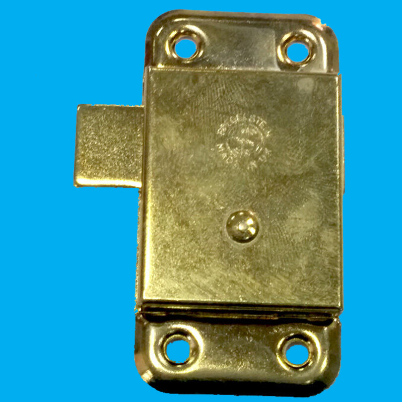 25 x 2.5" Inch 65mm Brass Door Lock & Key Wardrobe Cupboard Cabinet ...