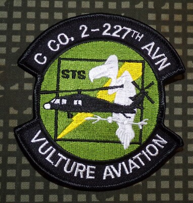 US Army C Co, 2nd Battalion, 227th Aviation Regiment Patch | eBay