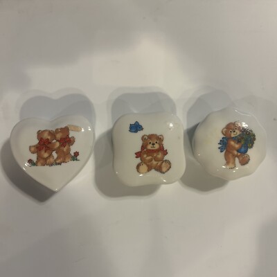 Enesco 1979 Rigglets Trinket Boxes (3) | eBay