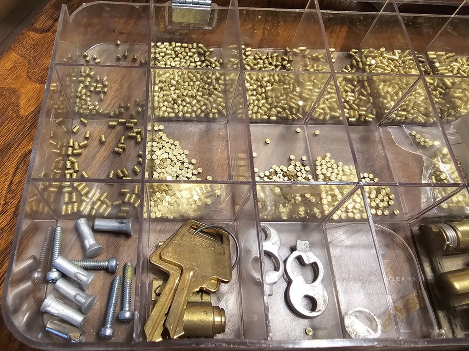 AMERICAN LOCK PADLOCK SERVICE PIN KIT RE-KEYING LOCKSMITH PINNING TOOL ...