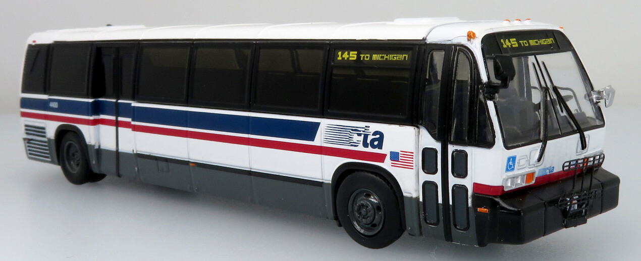 TMC RTS bus CTA-Chicago 1/87 Scale/HO Scale Iconic Replicas New! 87 ...