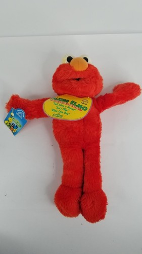 VTG 1997 Elmo Loves You Sesame Street Tyco Hasbro Talking Doll, Does ...
