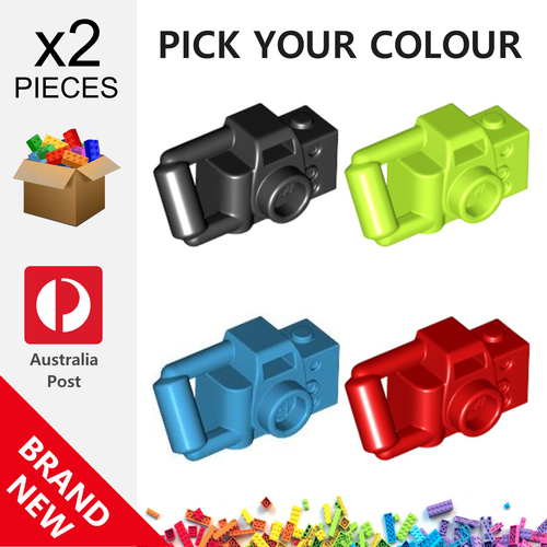 2x Genuine LEGO™ - Minifigure Camera Handheld Style - 30089 4724 New ...
