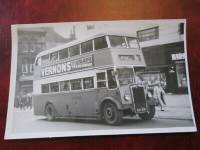 Postcard of Double Decker -Wyke, Griff Head Road Reg EKY 554 | eBay UK