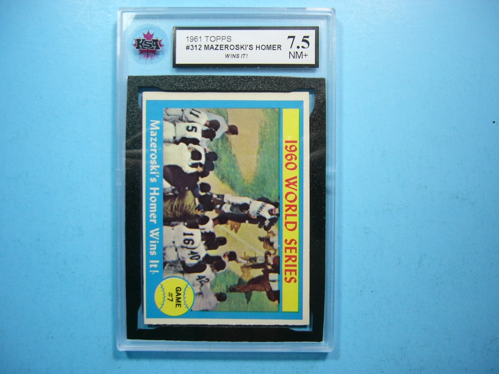 1961 Topps - World Series #312 Bill Mazeroski for sale online | eBay