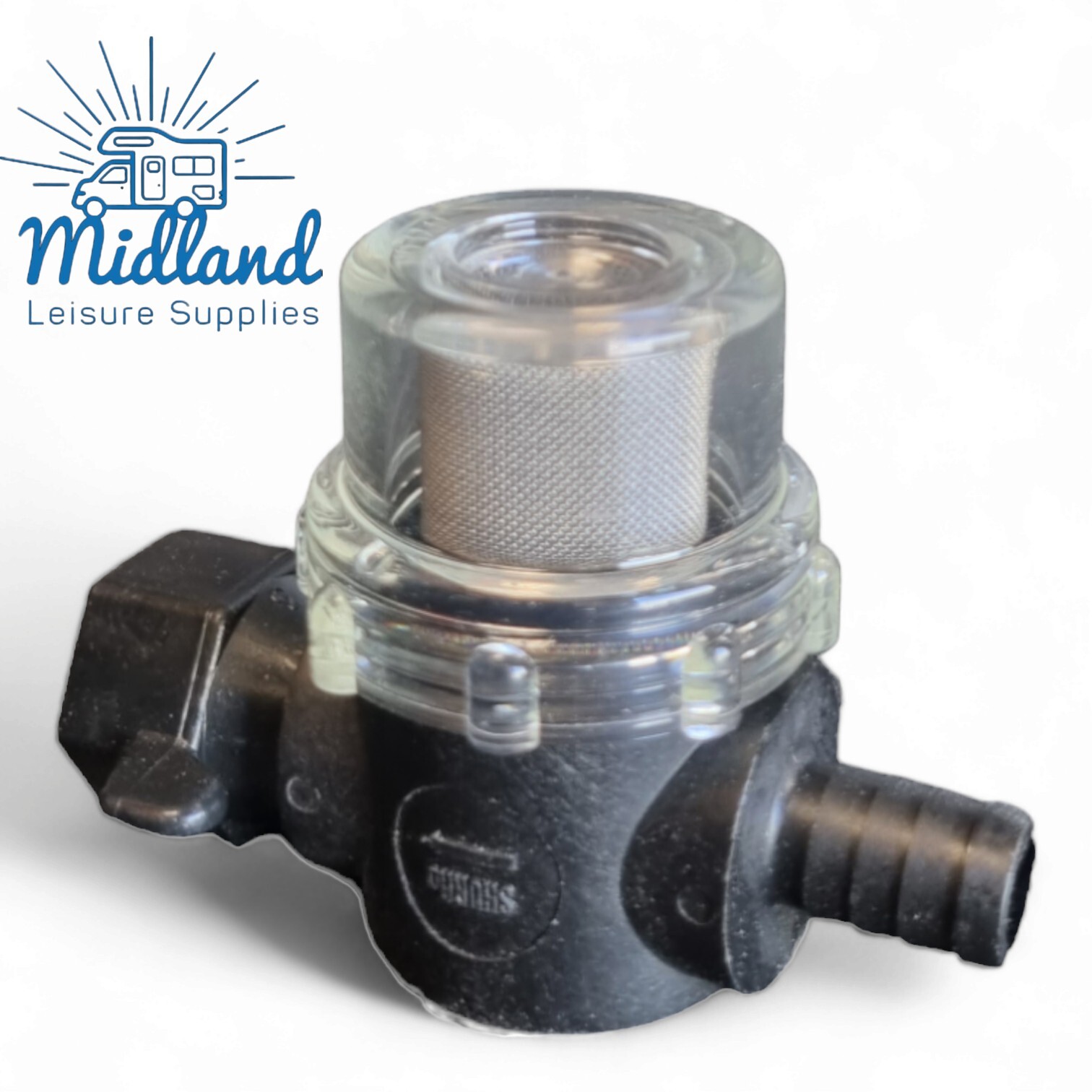 GENUINE SHURFLO FILTER INLINE WATER FILTER BSP to Barb end 255-225 ...