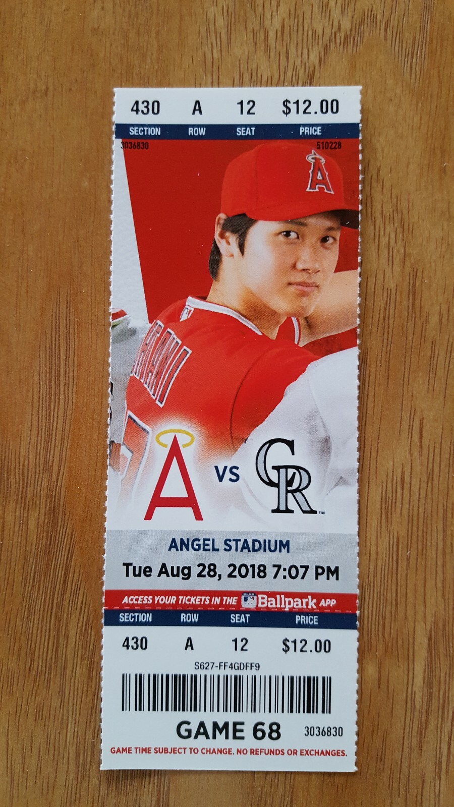 Los Angeles ANGELS 2006 - 2019 Baseball Trout Ohtani Pujols Salmon ...