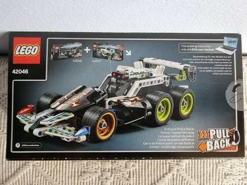 LEGO Technic Getaway Racer (42046)Police Interceptor pull-back, retired ...