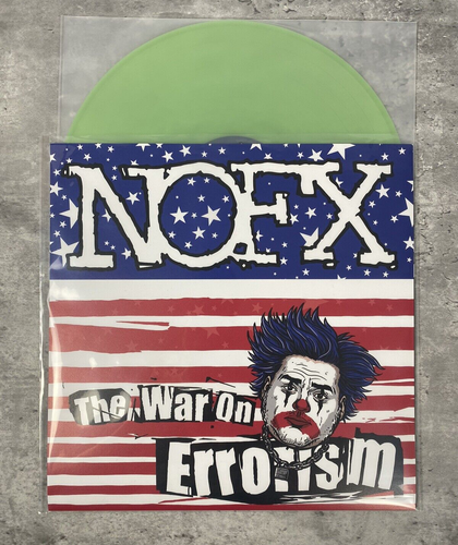 NOFX War on Errorism Vinyl Final Show Variant Purple Cover Lime Green 281/537 | eBay