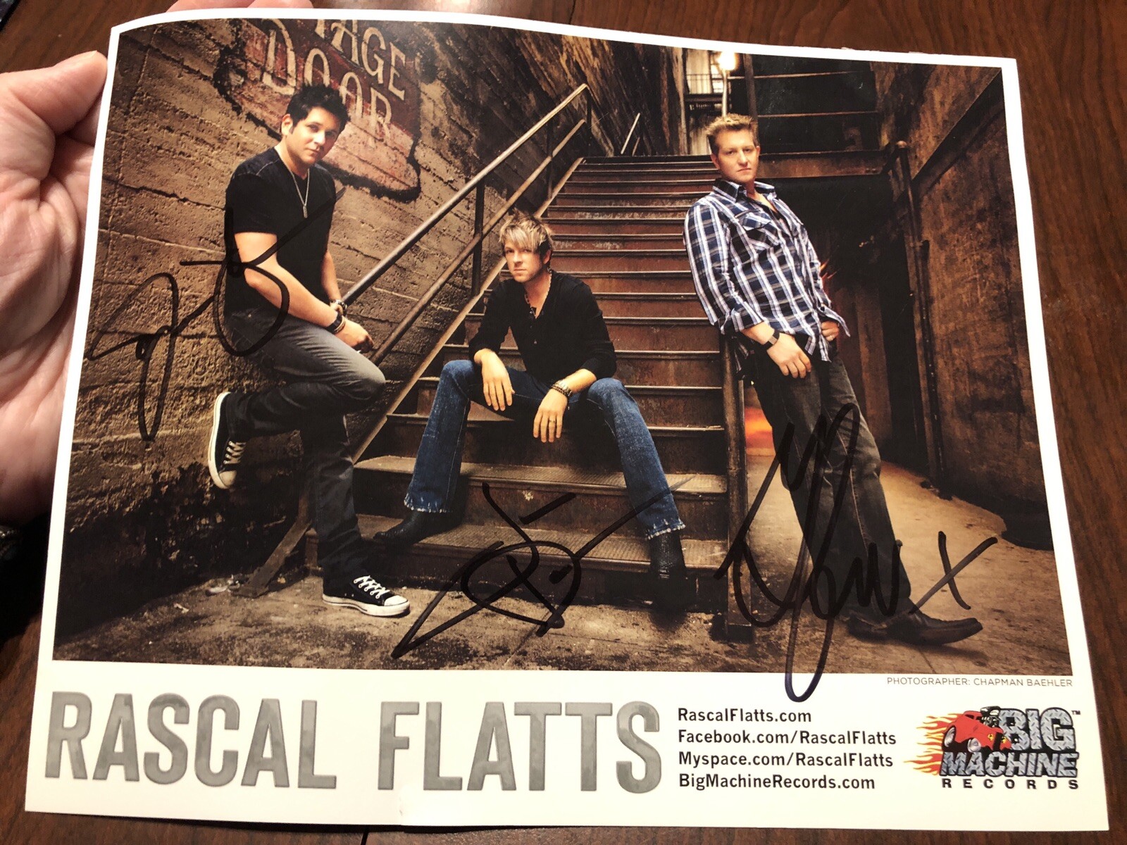 Rascal Flatts Autographed Signed Photo Country Music | eBay