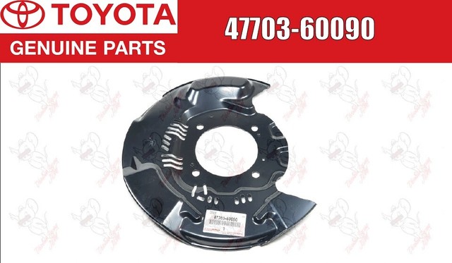 Toyota Genuine OEM 47703-60090 Cover SUBAssy Disc Brake Dust Front RH ...