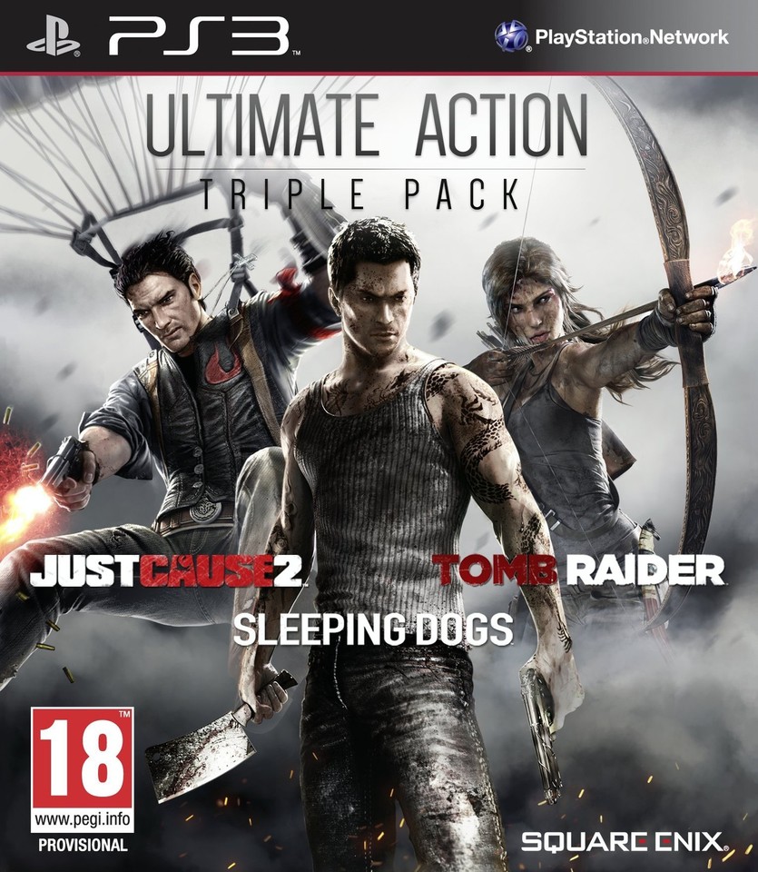 Ultimate Action Triple Pack (PS3) PlayStation 3 (Sony Playstation 3 ...