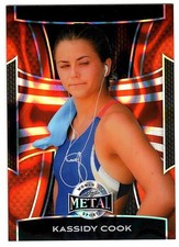 2025 Leaf Metal Women of Sport - Kassidy Cook #62 Orange Lava /1 for ...