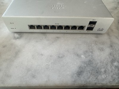 Cisco Meraki MS220-8P 8-Port Gigabit Switch Unclaimed | eBay