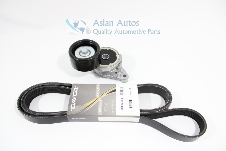 TOYOTA Tundra 2007-2021 TENSIONER and DRIVE BELT Kit 9091602680 ...