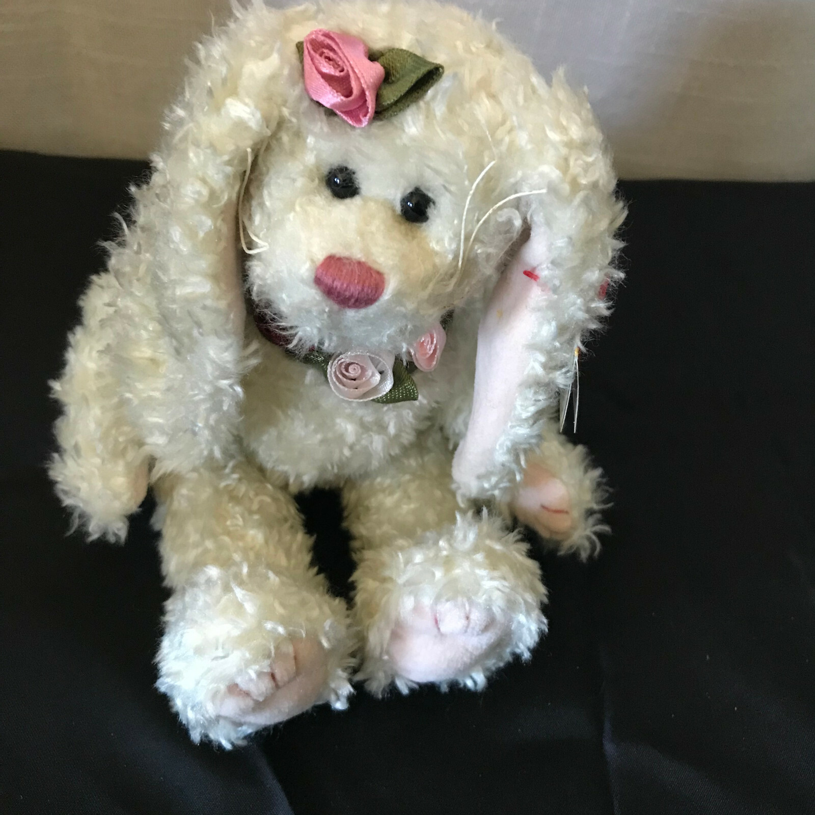 1993 TY Beanie Baby - Retired - Rosalyne - White Floppy Rabbit | eBay