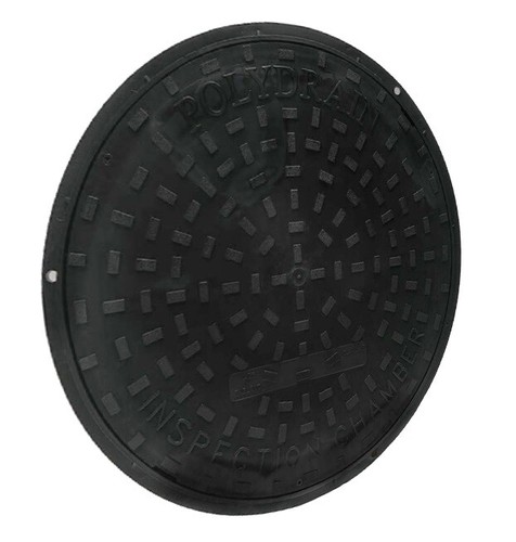 Polydrain Inspection Chamber Manhole Round Plastic Cover/Frame 450mm | eBay
