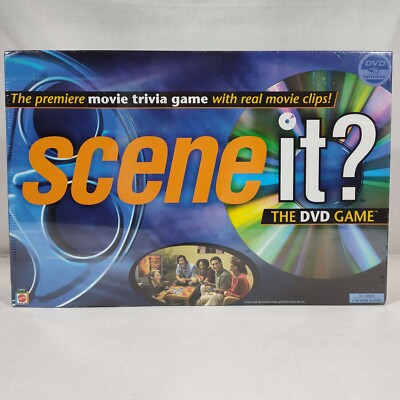 Scene It? The DVD Game Brand New Sealed 2003 Board Game Movie Trivia | eBay