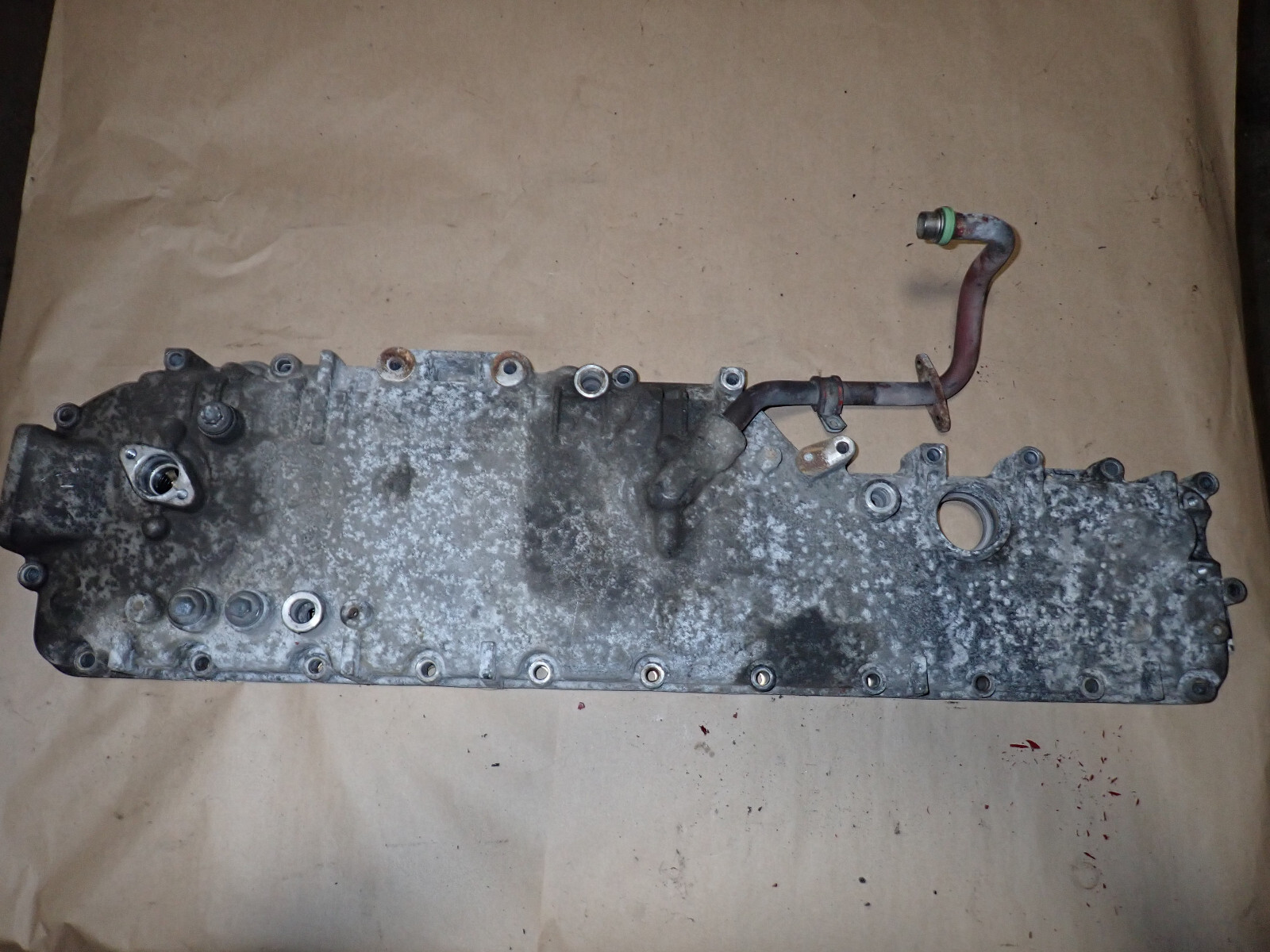 Volvo D13 Mack MP8 Diesel Engine Oil Cooler Assembly 20742946 HEAVY ...