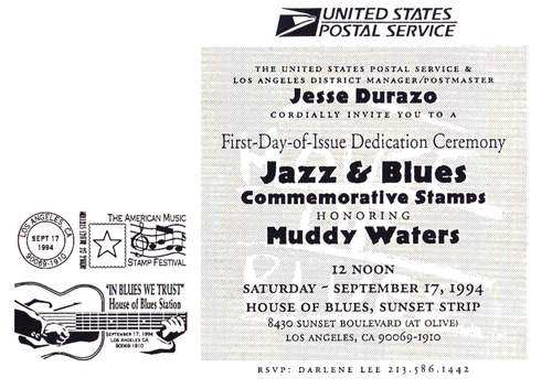 USPS !st Day Ceremony Invitation #2857 #2861 (2854-61) Wolf Johnson ...